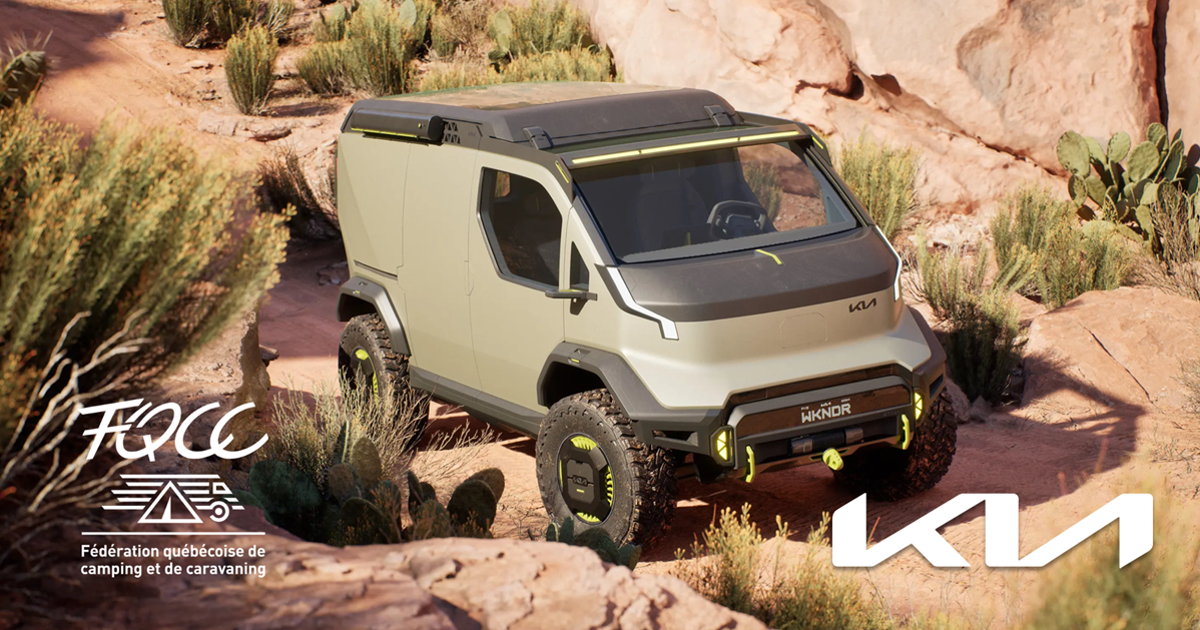 Le Kia PV5 WKNDR : la micro-caravane du futur